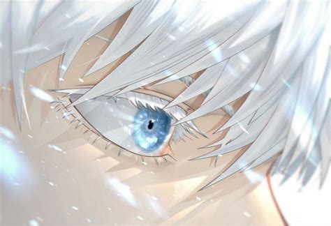 Jujutsu Kaisen Satoru Gojo Pupil 六眼 Pixiv Anime Anime Eyes