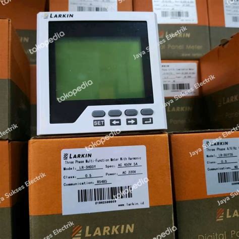 Promo LR HD Y Multi Power Digital Meter Harmonic With MODBUS RS LARKIN Diskon Di Seller