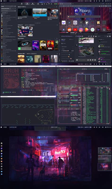 [gnome] Dracula Themed Arch Linux Install R Unixporn