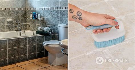 Чим відчистити шви між плиткою у ванній лайфхак Oboz Ua