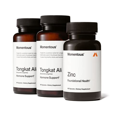 Momentous Male Hormone Support Stack Sports Nutrition Experts