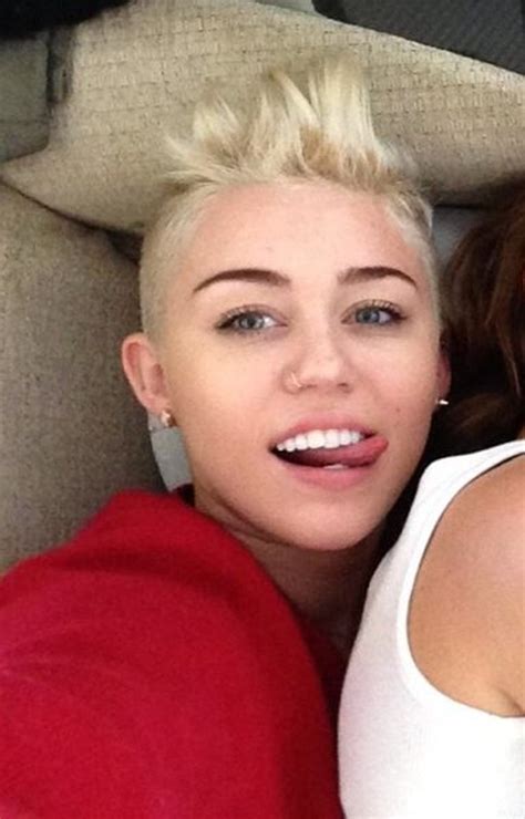 Miley Cyrus Pixie Cut Just Keeps Getting Shorter And Shorter Fashion Magazine
