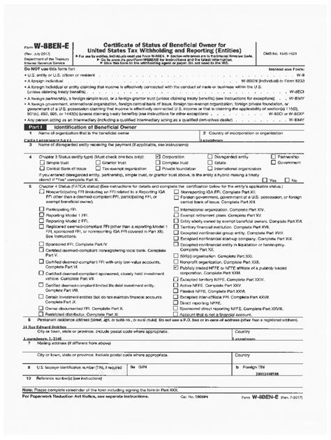 Fillable Online Mediaw 8ben E Certificate Of Status Of