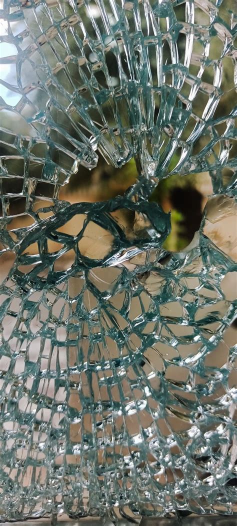 Shattered Glass Broken Glass Glass Glue Break Wall Broken Mirror