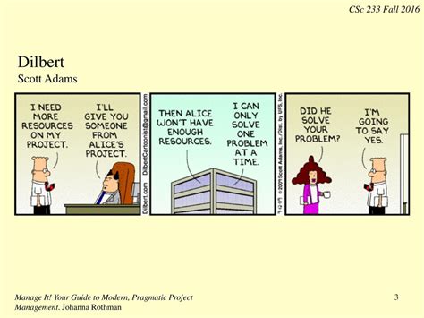 dilbert project goals