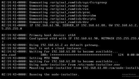 Compute Nodes Provisioning Failed Installer Unreachable Base