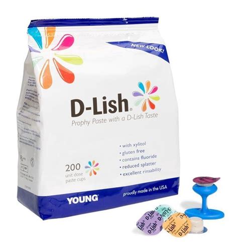 D Lish Prophy Paste Mint Medium Trm Health Supplies