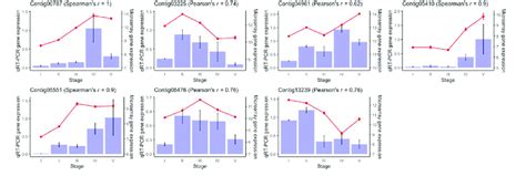Real Time Pcr Validation Of Microarray Expression Values In Pinus
