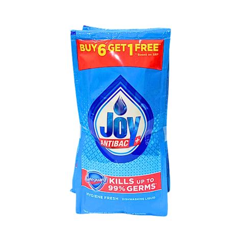 Joy Dishwashing Liquid Antibac 36ml 6s 1