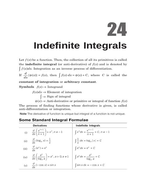Improper Integral Formulas Pdf Integral Function Mathematics