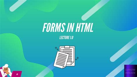 Forms In Html Part 1 Youtube