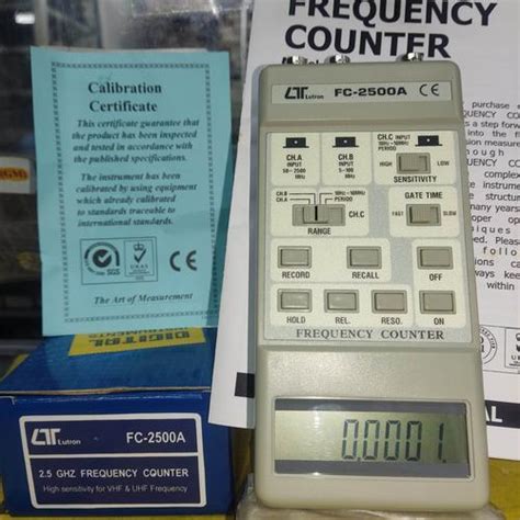 Jual Lutron Fc 2500a Frequency Counter 2 5 Ghz Alat Pengukur Frekuensi Digital Vhf Dan Uhf