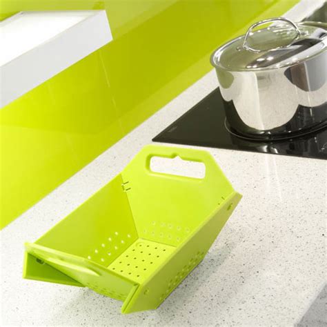 Fold Flat Colander The Green Head
