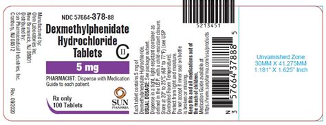 Product Images Dexmethylphenidate Hydrochloride Photos Packaging