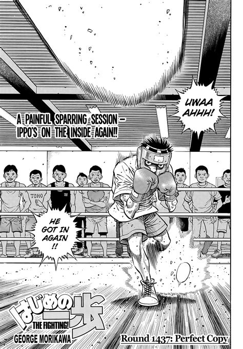 Hajime No Ippo Chapter 1437 Read Hajime No Ippo Manga Online