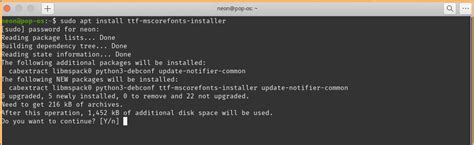 Install Microsoft Font In Ubuntu Terminal Chippiko