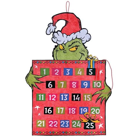 Grinch Countdown Calendar Party And Event Lighting Spotlights String