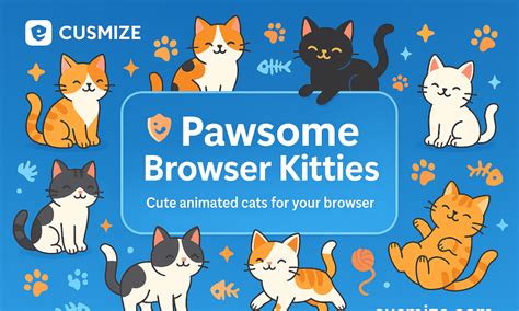 Pawsome Browser Kitties Animated Cats Chase Your Cursor Chrome Extension
