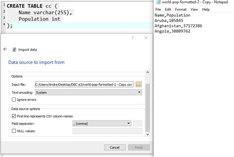 Import Sqlite Quotes