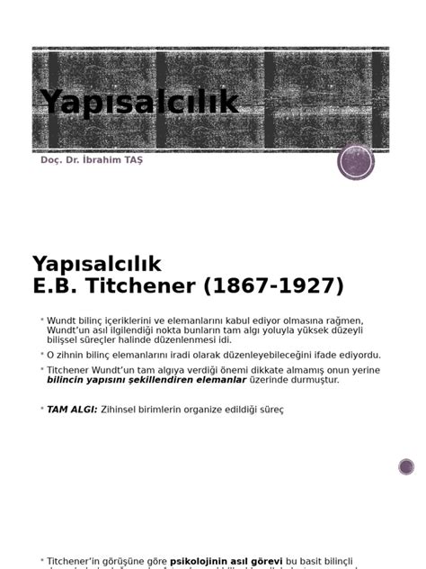 Hafta Yap Salc L K Psikoloji Tarihi Pdf