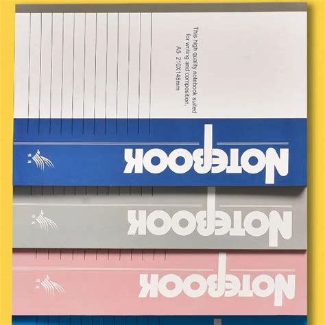 Cheap Primary School Notebooks 80 Pages Single Line Rule