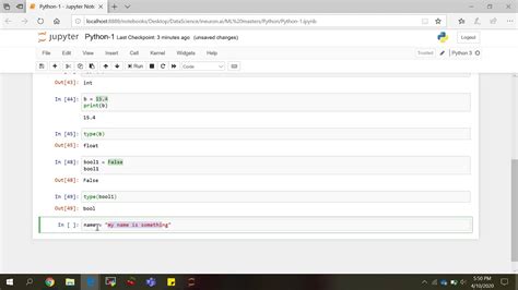 #1 Python Basic Data types - YouTube