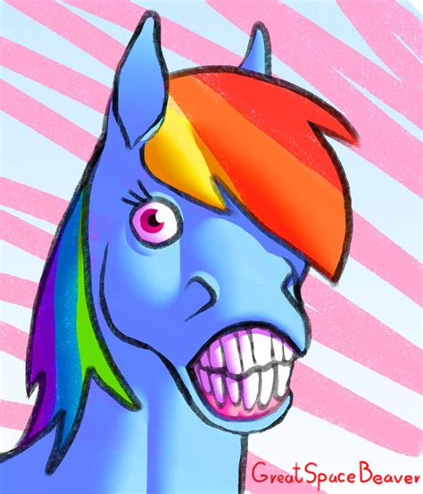 Rainbow Dash Is A Real Life Character By Greatspacebeaver On Deviantart