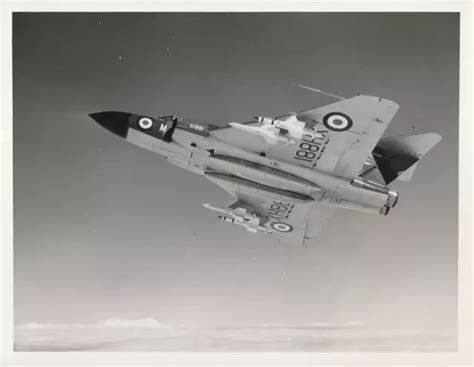 Gloster Javelin F Mk 9 Hunting Jet Avion De Chasse Aviation 21 X 16 Cm £16 99 Picclick Uk