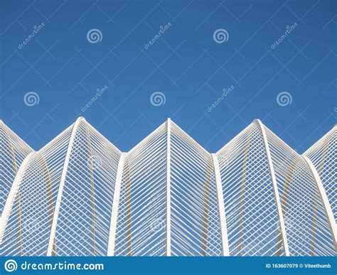 Architecture Details Modern Facade Pattern Structure Stock Image 68257105