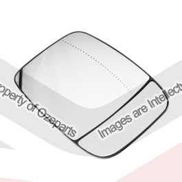 Rh Right Door Mirror Glass Lens With Heat For Renault Trafic X82 Van
