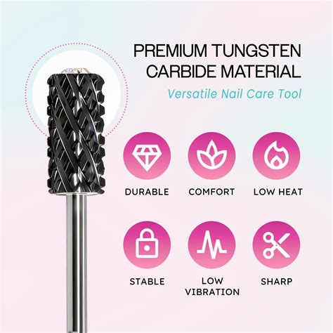 332 Crystal Top Large Barrel Black Carbide Bit Xf 4xc Beauticom
