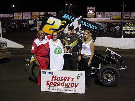 Open August 26 2001 Husets Speedway Dusty Ballenger 2d In