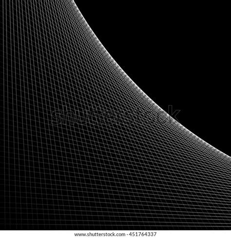 Grid Mesh Intersecting Lines Curve Arc Stock Illustration 451764337 Shutterstock