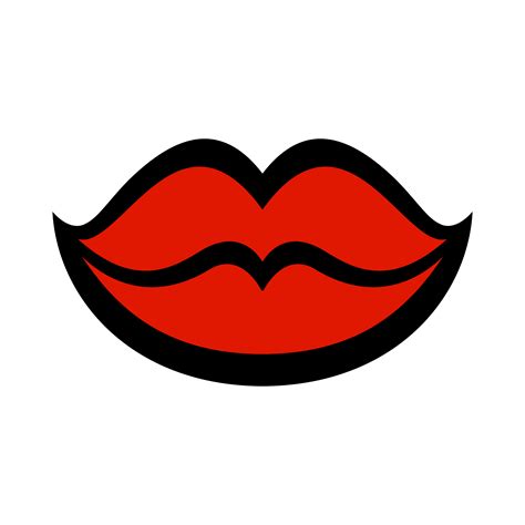 Sexy Lips Vector Icon 554912 Vector Art At Vecteezy