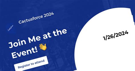 Scott Stafford On Linkedin Hey Everyone Cactusforce 2024 Is Just Around The Corner Im