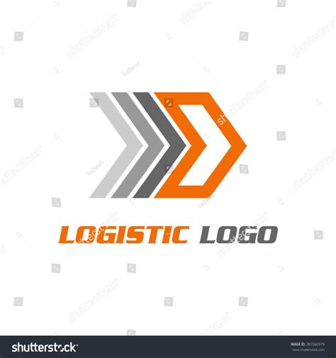 로지스틱 로고 설계 스톡 벡터로열티 프리 781560379 Shutterstock