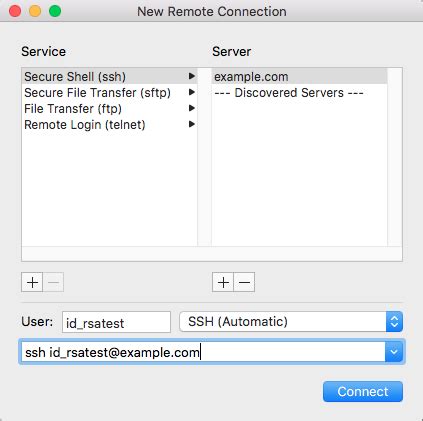 Macos SSH Access Using Pub Key Ask Different