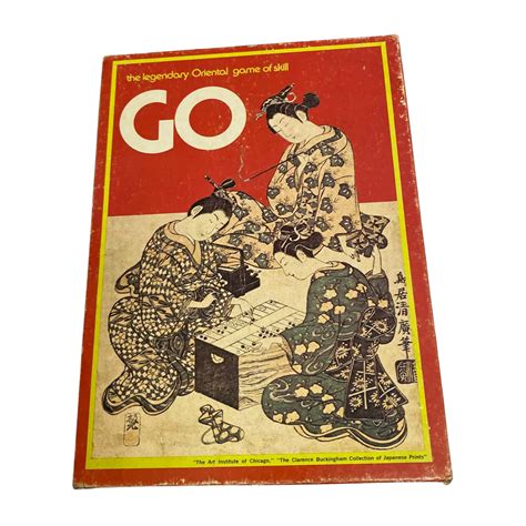 Vintage 1977 Go Legendary Oriental Game Of Skills