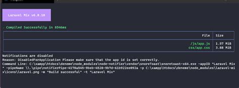 Laravel Mix Build Bildirimi G Sterilmiyor Kod M Hendisleri Forumu