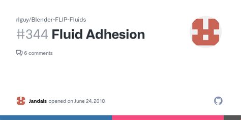 Fluid Adhesion · Issue 344 · Rlguyblender Flip Fluids · Github