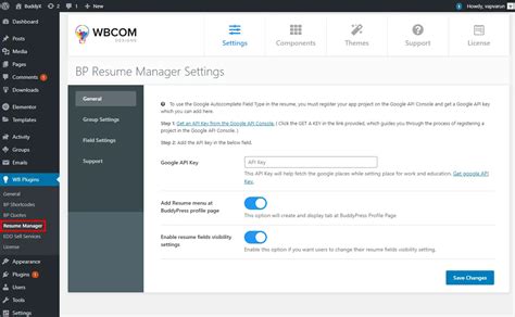 Buddypress Resume Manager Add Resume On Members Profile