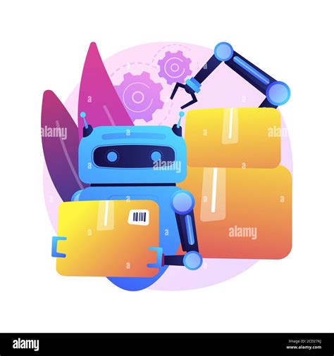 Labor Substitution Abstract Concept Vector Illustration Stock Vector Image And Art Alamy