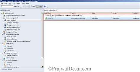 Install Scom Agent Using Command Line