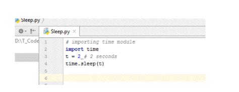 Python Sleep Method Free Guide Tutorial REAL TIME Examples Updated
