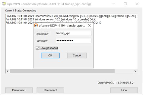 PfSense Een OpenVPN Gebruiker Aanmaken TransIP
