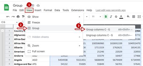 How To Group Cells In Google Sheets SpreadCheaters