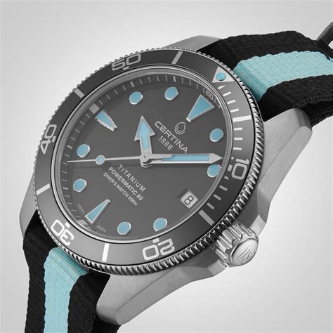 Certina Ds Action Diver 38mm Mens Watch Grey C0328074808100 Watches