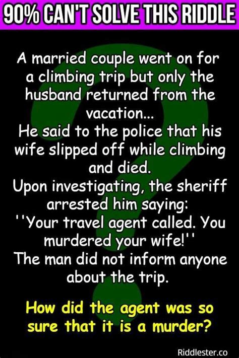 Mystery Riddles To Test Your Logic Detective Riddles Riddlester Artofit