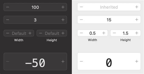 a custom stepper text field for macos swift objc