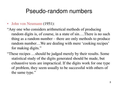 Ppt Random Number Generation Powerpoint Presentation Free Download